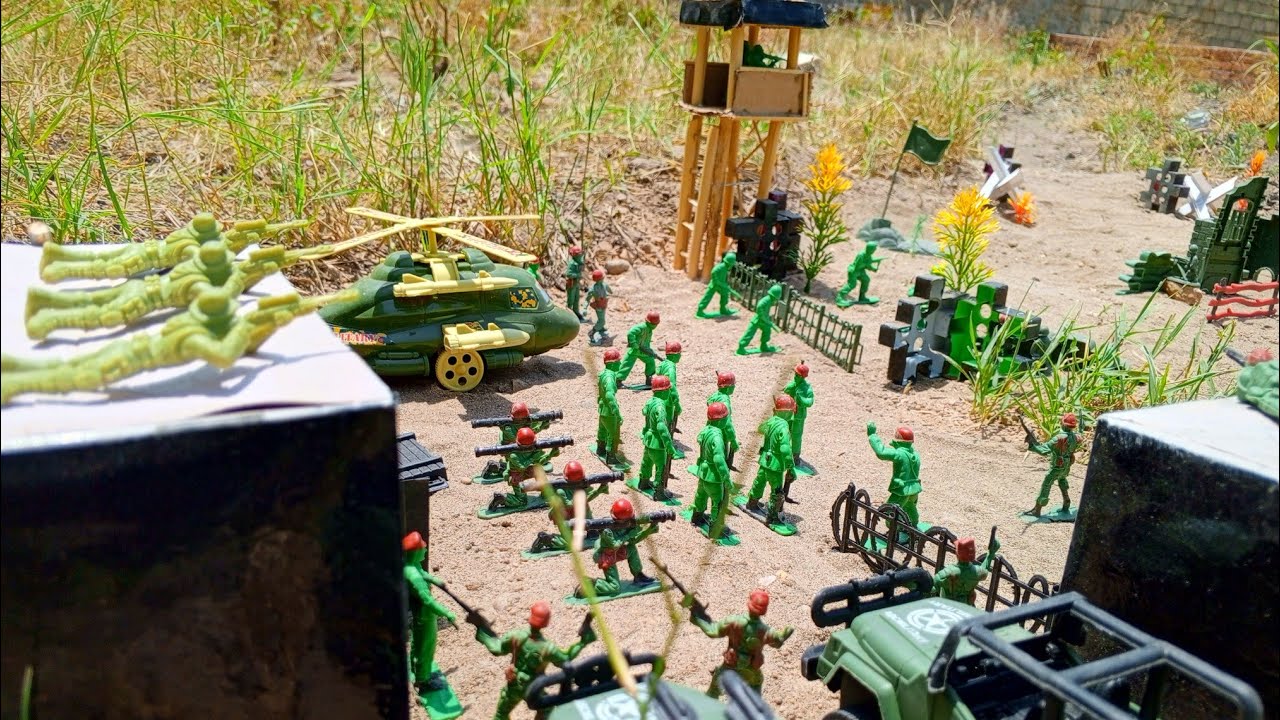Army men Rescue mission army men stop motion #stopmotion #animation ...