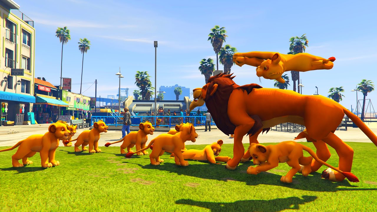 The Lion King: Scar's Rampage - A City Under Siege, Simba's Revenge! 4K ...