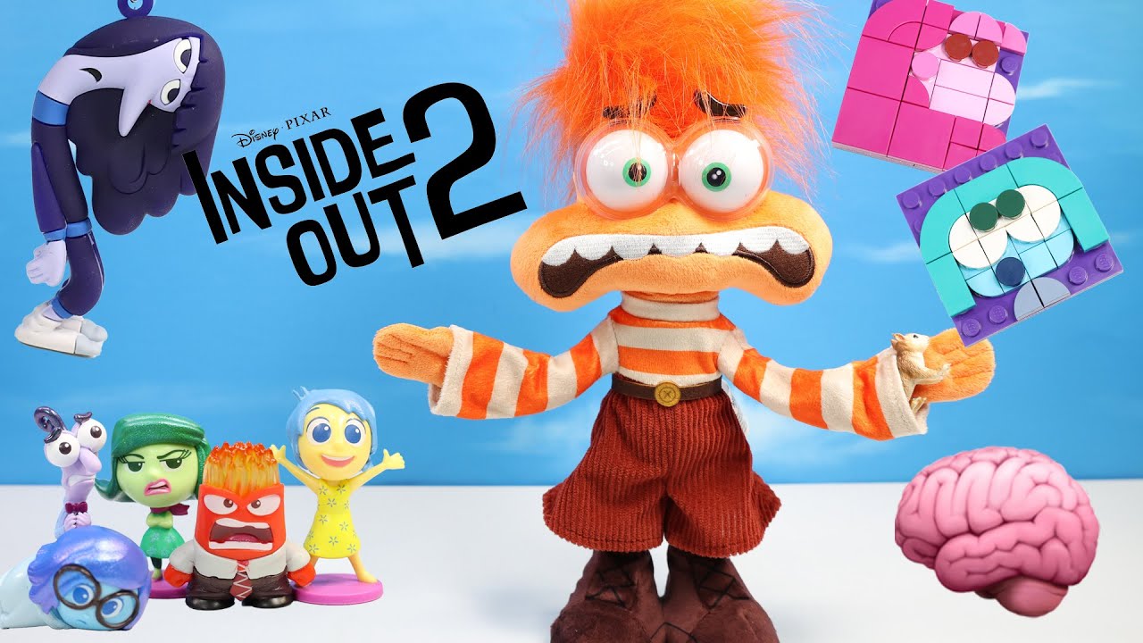 Inside Out 2 NEW Emotion Characters Anxiety Ennui Embarrassment Envy ...