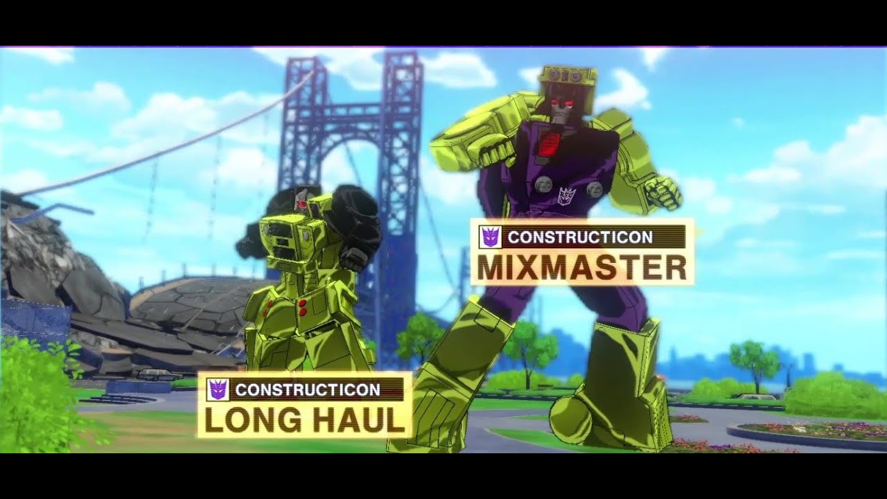Transformers Devastation - VS Long Haul & Mixmaster Commander ...