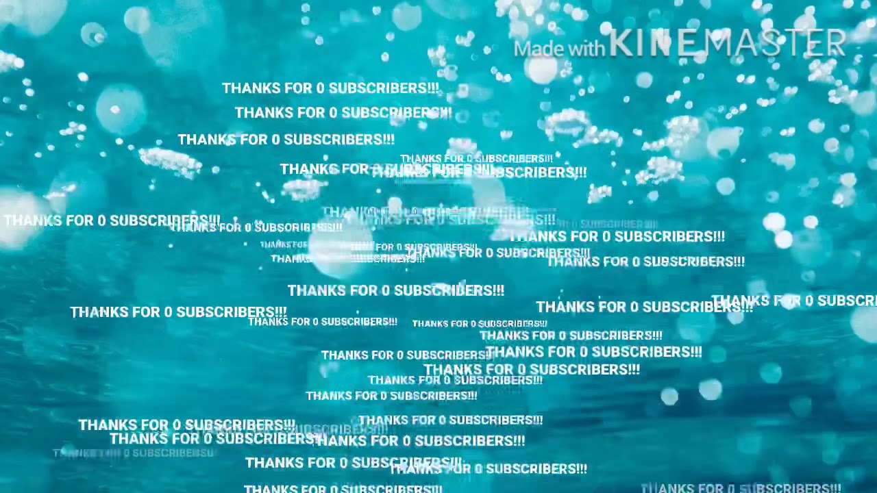 THANKS FOR 0 SUBSCRIBERS!!! - YouTube