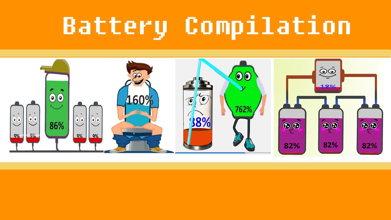Low Battery Compilation 10 | Battery Lowing 100 to 0 | Low Battery ...
