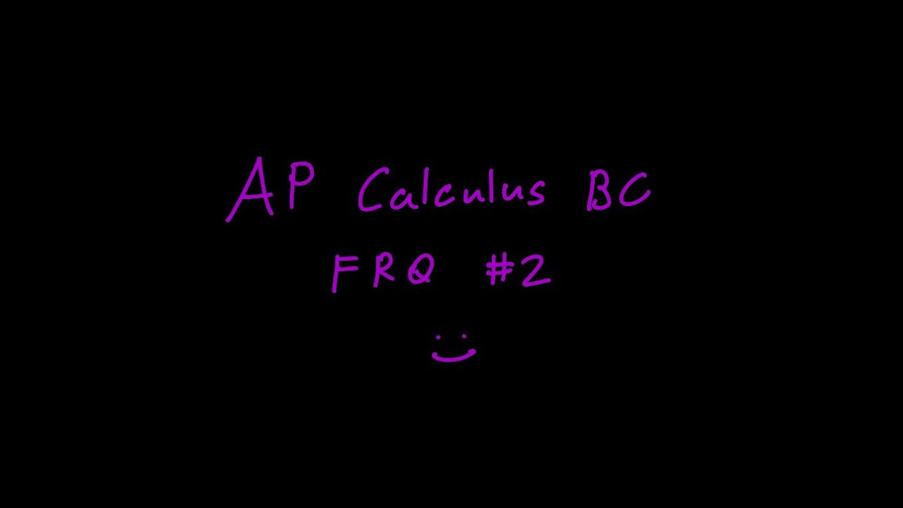 AP Calculus BC 2025 FRQ #2 (Polar) Full Solution - YouTube