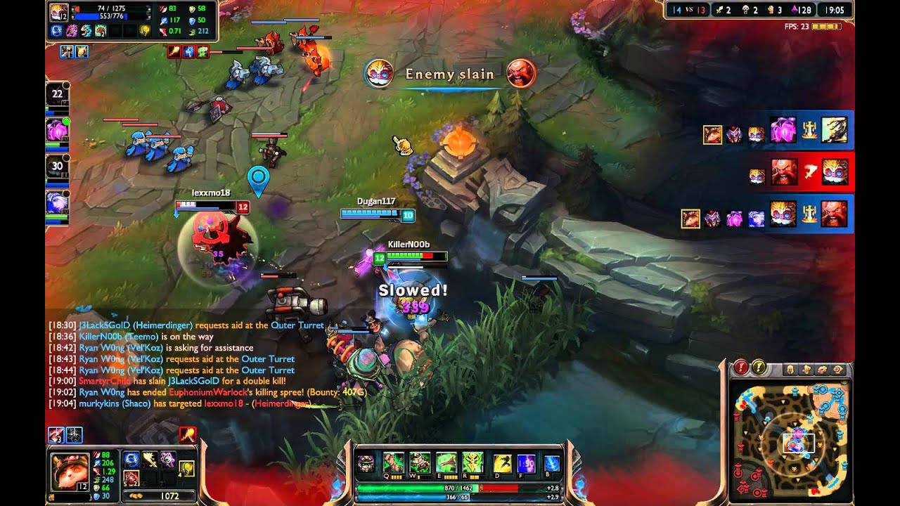 League of Legends gameplay [Teemo] - YouTube