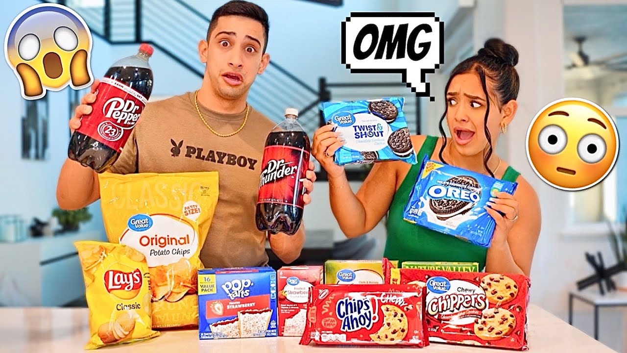 NAME BRAND VS. OFF BRAND FOOD!! - YouTube