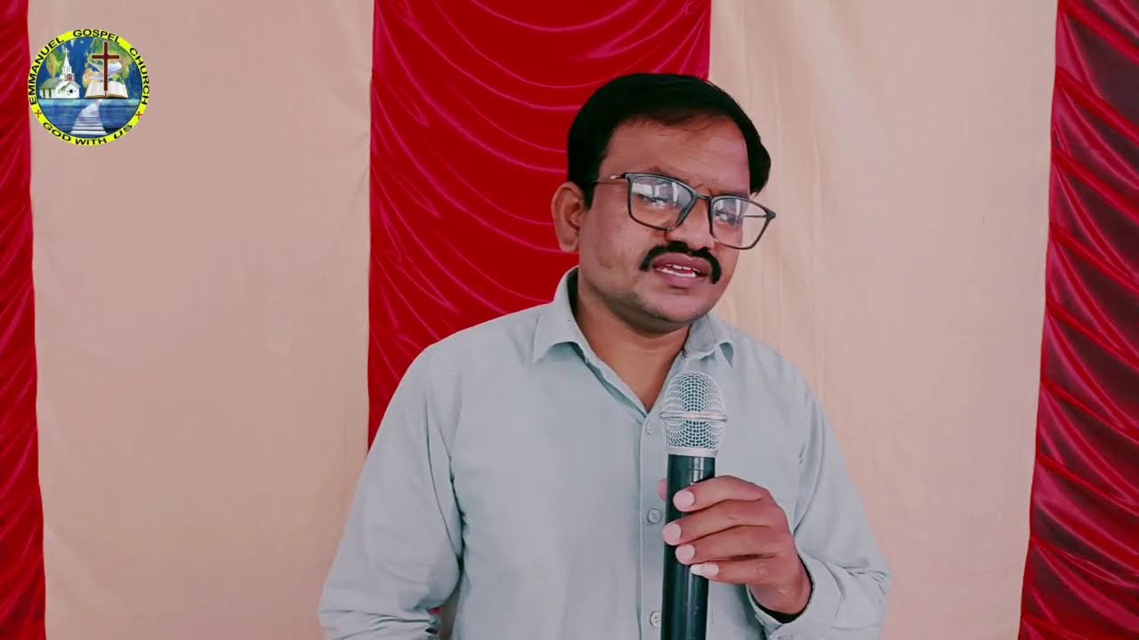 Emmanuel gospel church // L. Anil kumar garu // #Sundayservice # ...