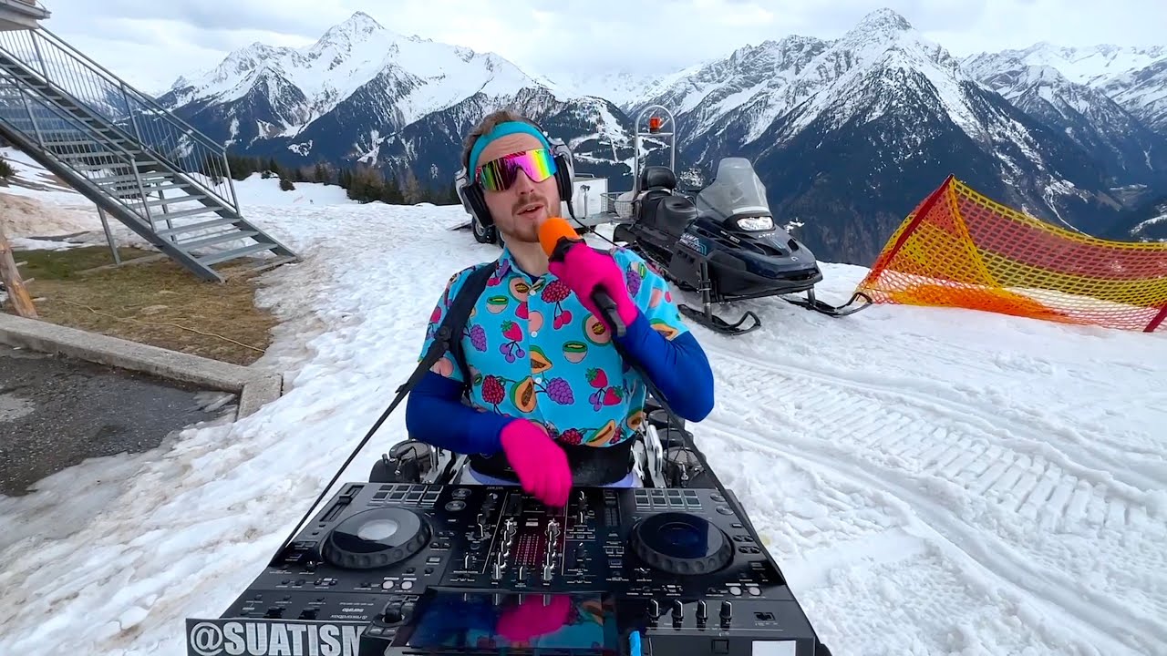 DJ drunk drives a SNOWMOBILE - YouTube