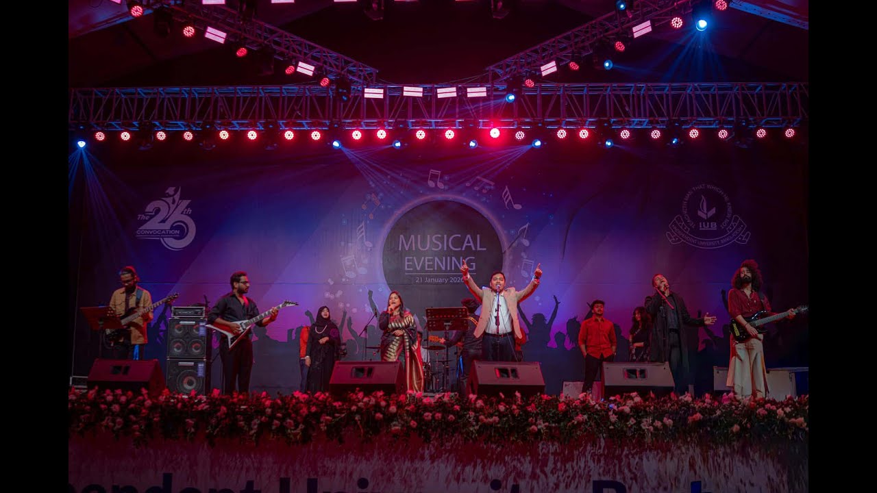 26th Convocation IUB || Musical Evening || IUB Music Club - YouTube
