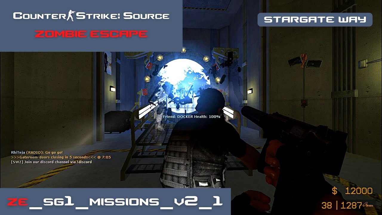 Counter-Strike: Source Zombie Escape | ze_sg1_missions_v2_1 (Stargate ...
