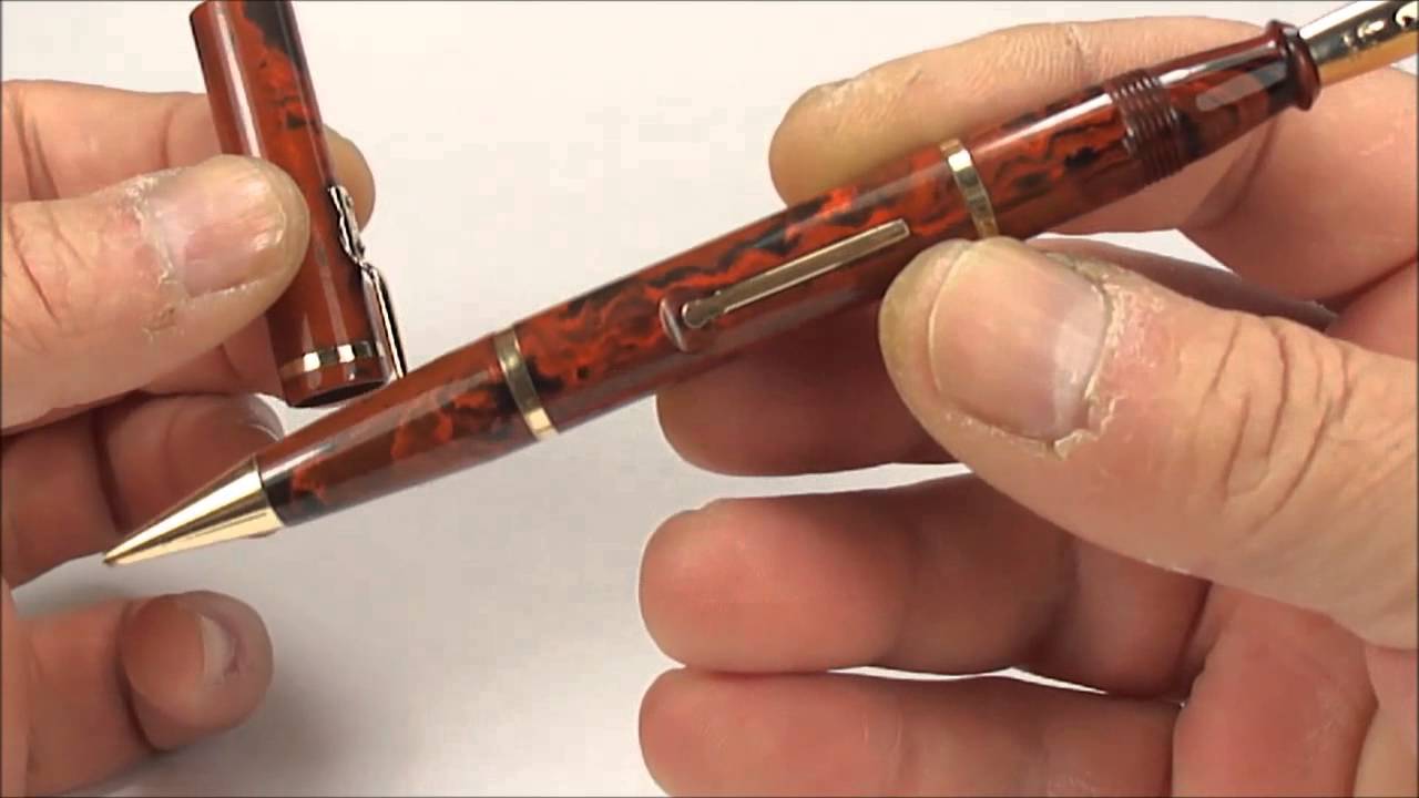 Vintage Fountain Pen & Pencil Combo - YouTube