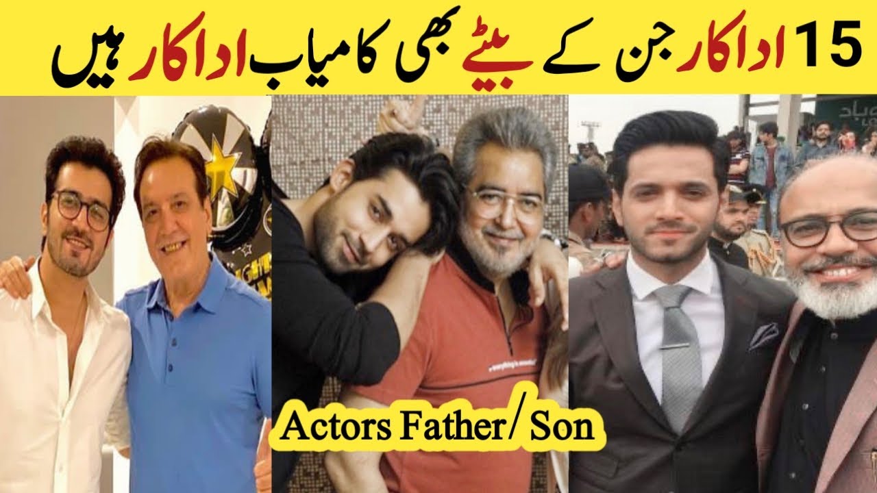 Famous Actors Their Sons Also Actors | Famous Sons Actors Like Their ...
