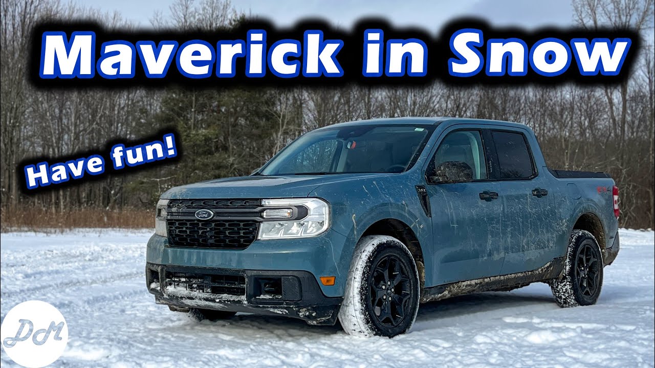 Ford Maverick – FX4 Off-road in the Snow - YouTube