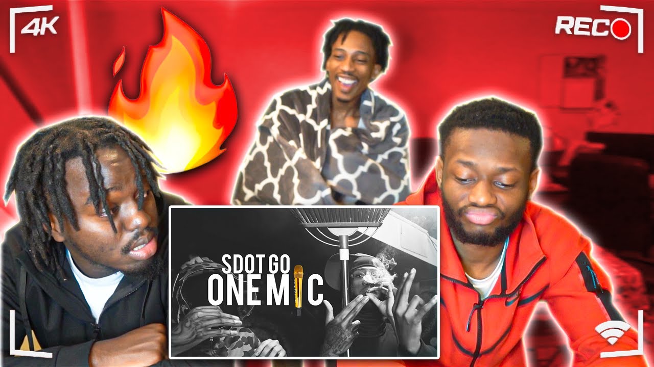 SDOT GO - ONE MIC FREESTYLE | REACTION! - YouTube
