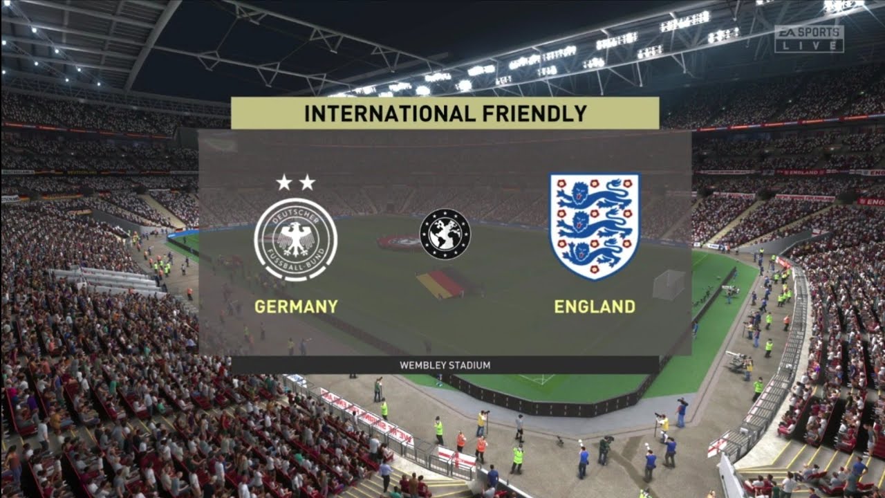 FIFA 22: Germany vs England, Women National Team, PS5 - YouTube