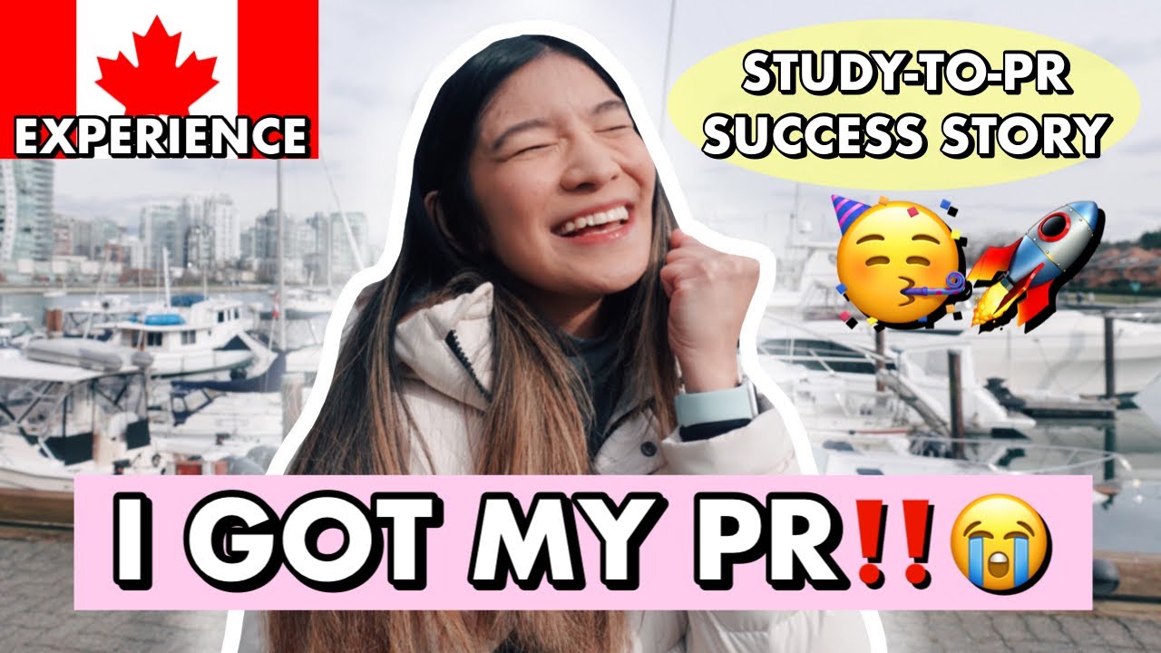 I GOT MY PR APPROVED 😭 ️ | Permanent Residency Canada - YouTube