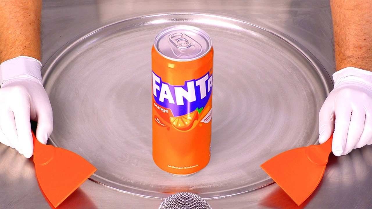 How to make Fanta to Ice Cream Rolls - Like You've Never Seen Before ...