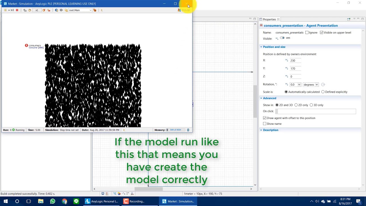 Anylogic tutorial slider - tolfdd