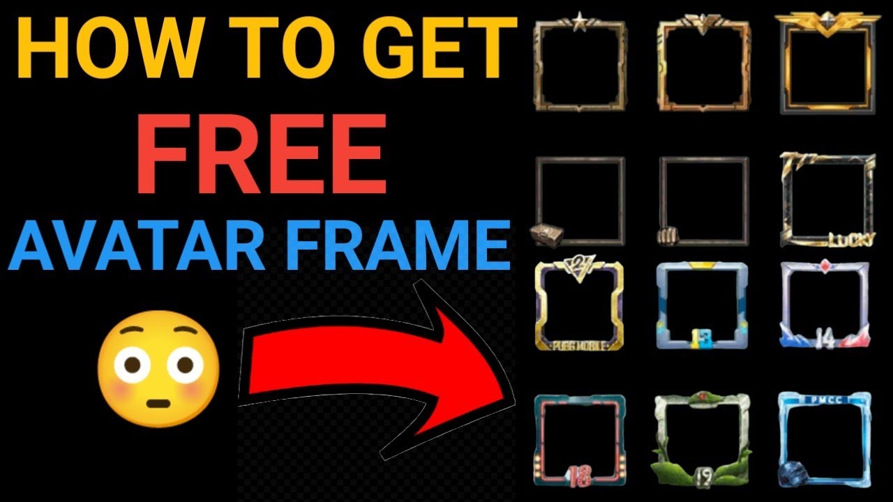 HOW TO GET AVATAR FRAME IN PUBG MOBILE ?? - YouTube