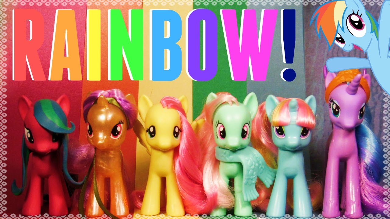 MLP Colors Of The RAINBOW TAG! - YouTube