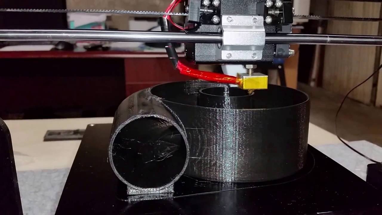 3D Printing Dust Cyclone - YouTube