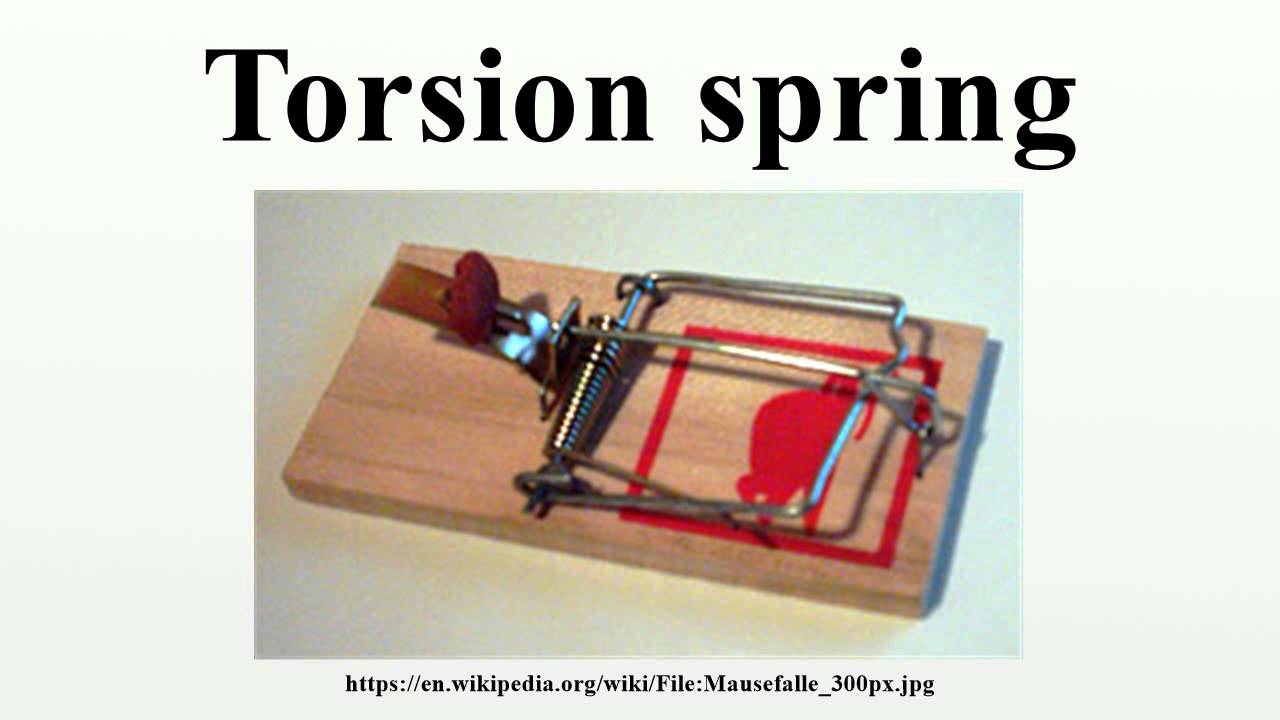 Torsion Spring YouTube torsion-spring-youtube