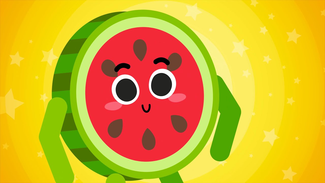 Karpuz Adam Şip Şap Şop - Neşeli Çocuk Şarkısı - YouTube