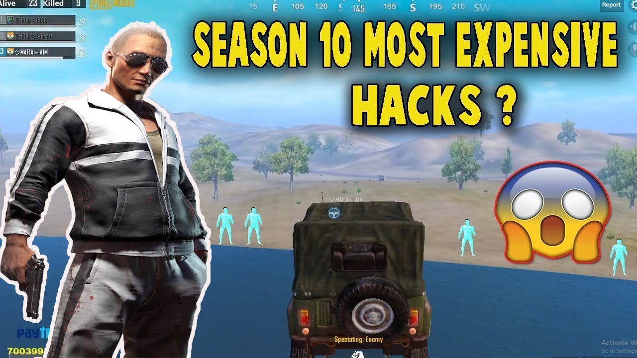 PUBG MOBILE SEASON 10 Most Expensive Hacks ? | PUBG MOBILE HACKERS ...