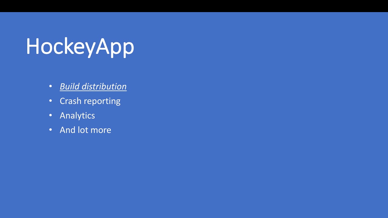 HockeyApp Deployment introduction - YouTube