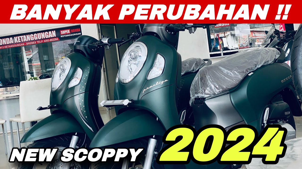 SCOOPY PRESTIGE GREEN VS STYLISH GREEN BEBERAPA UBAHAN MENDONGKRAK ...