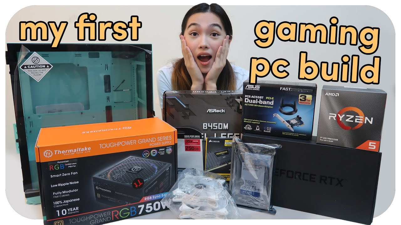 I BUILT A CUSTOM PC!! - YouTube