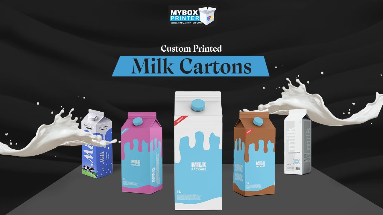Custom Printed Milk Cartons | Milk Catons | Milk Packaging - YouTube