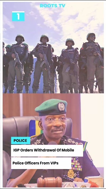 IGP Orders Withdrawal Of Mobile Police Officers From VIPs - YouTube