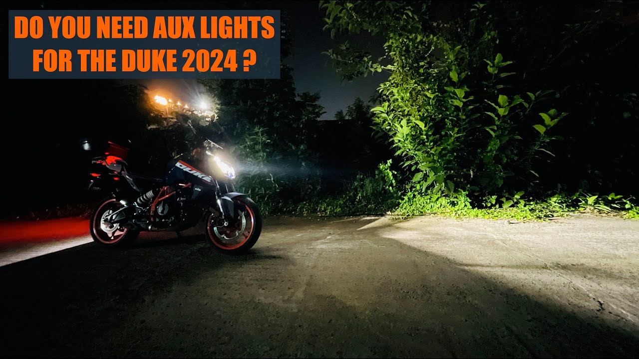 All About Stock Headlight Power | KTM Duke 390 2024 | Do You Need AUX ...
