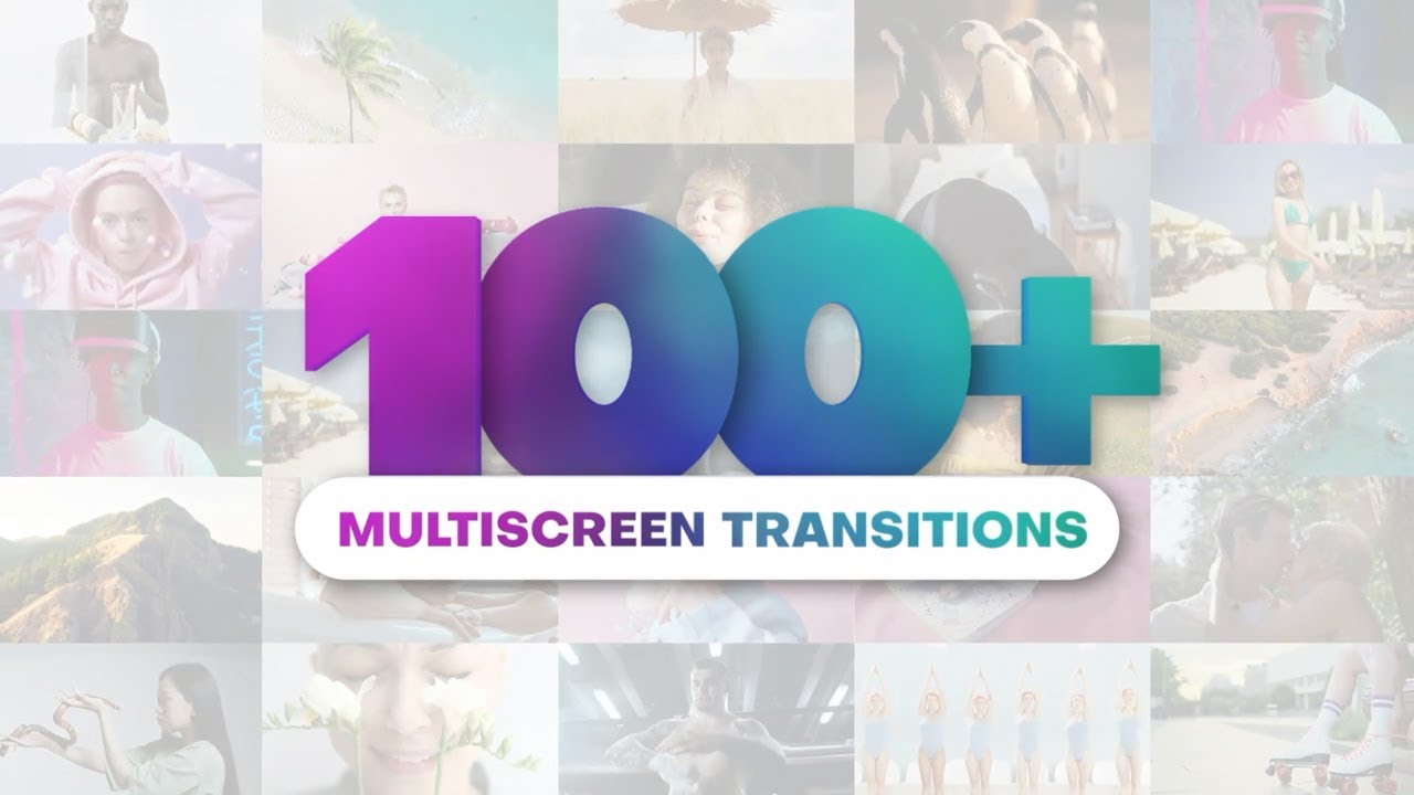 Multi Screen Transitions Pack - After Effects Template - YouTube