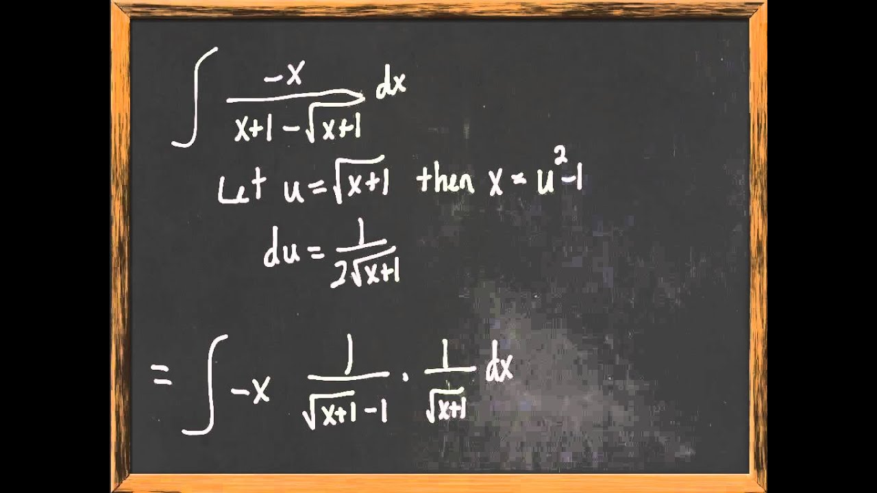 Integration by Substitution - Very Hard - YouTube