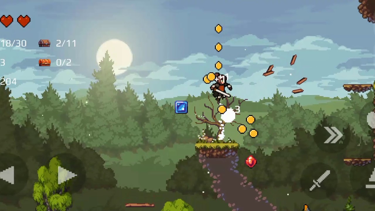 Apple Knight: Action Platformer Gameplay Walkthrough (Android, iOS ...