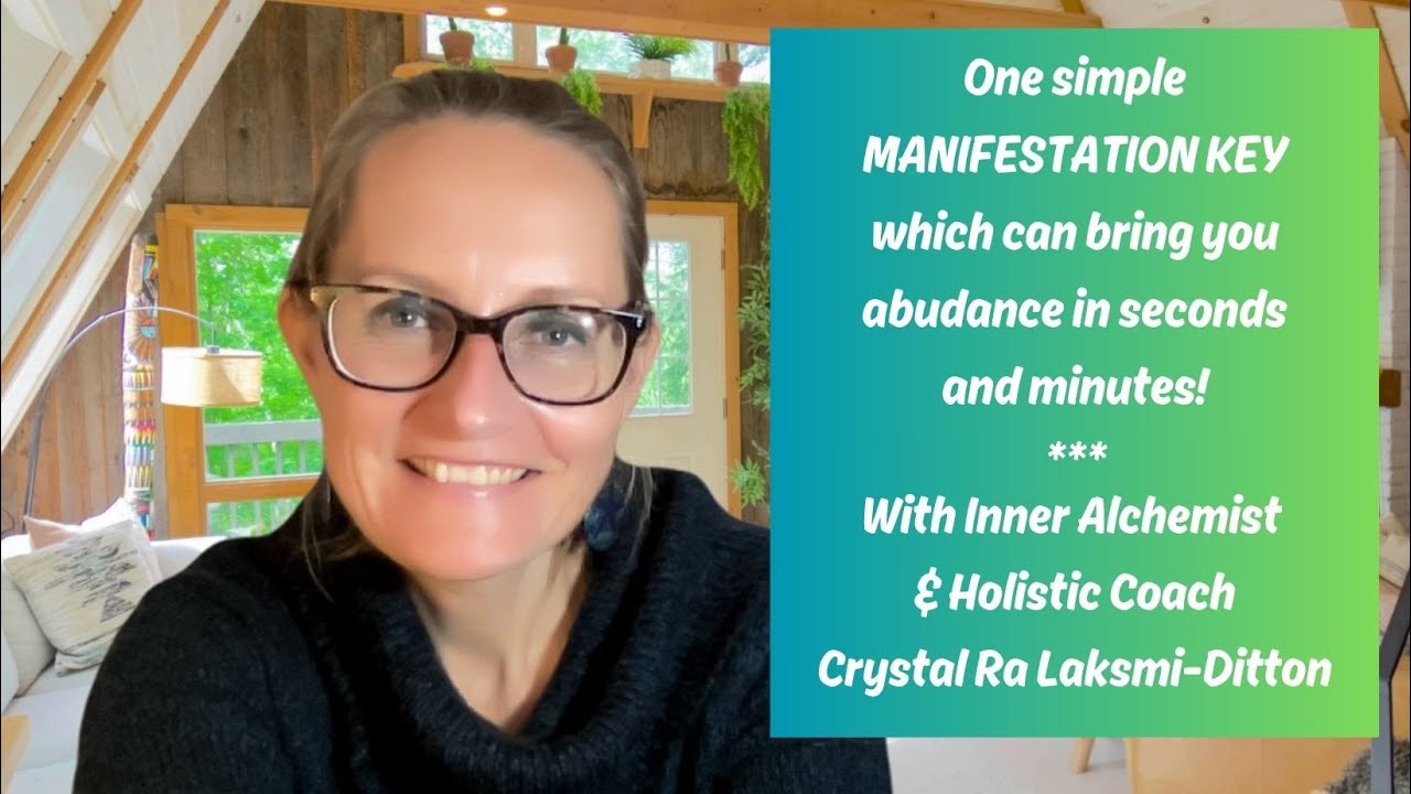 Crystal Ra presents: One simple and fast MANIFESTATION KEY! - YouTube