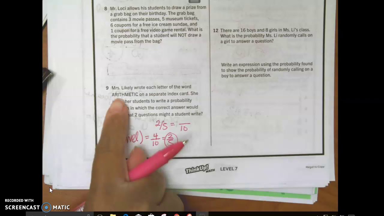 Prob review 10 - YouTube