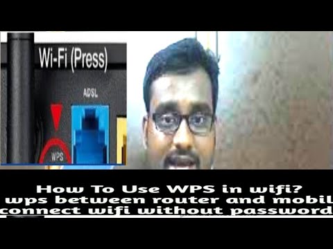 How to use WPS option in wifi router? - YouTube