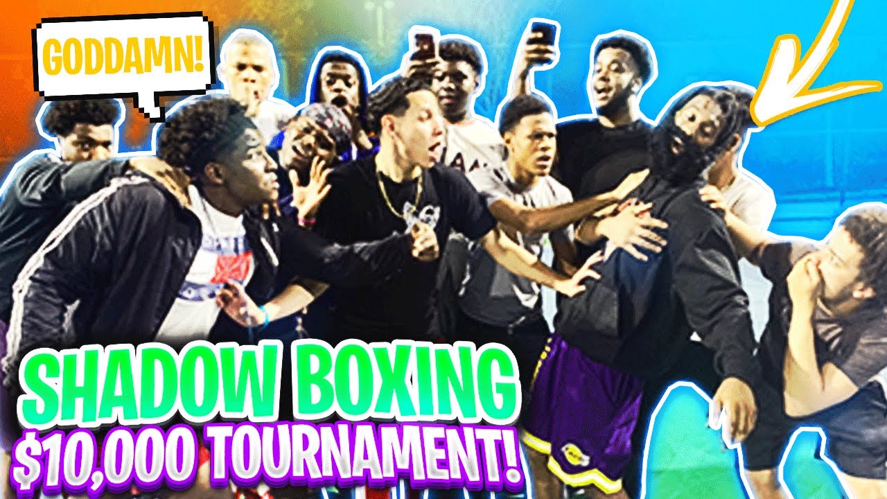SHADOW BOXING TOURNAMENT! FOR $10,000 - YouTube