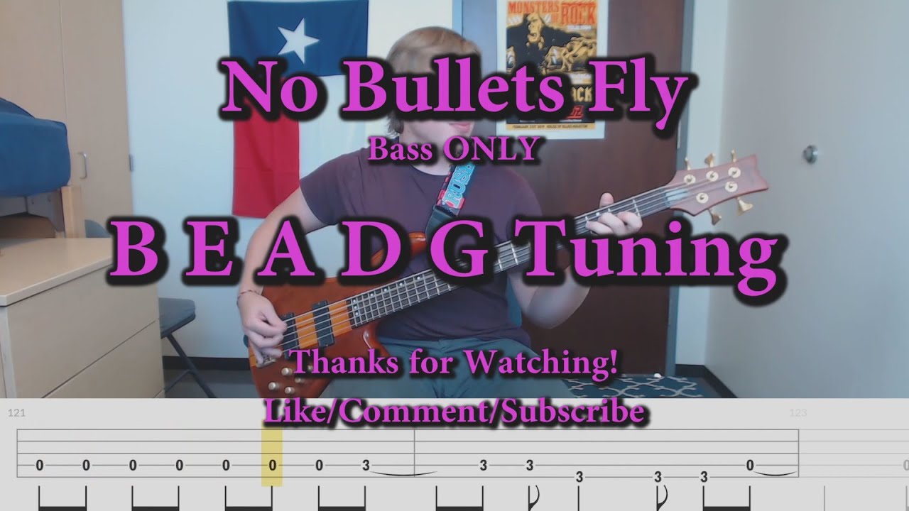 No Bullets Fly - Sabaton (Bass ONLY Cover with Tabs) - YouTube