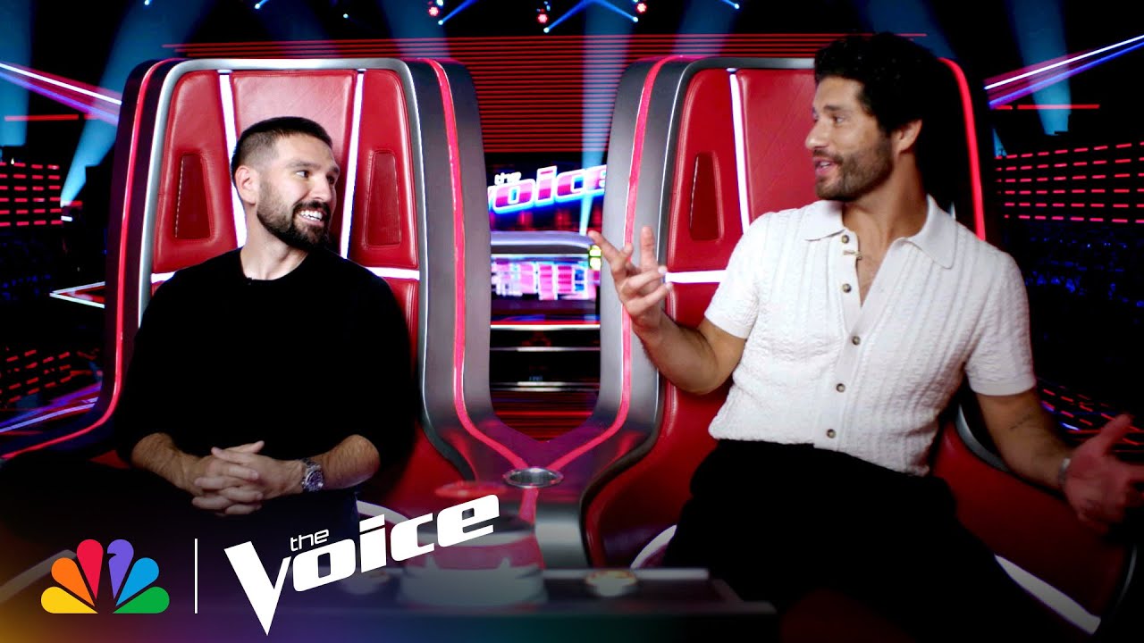 Take a Closer Look at the Double Chair with Dan + Shay | The Voice ...