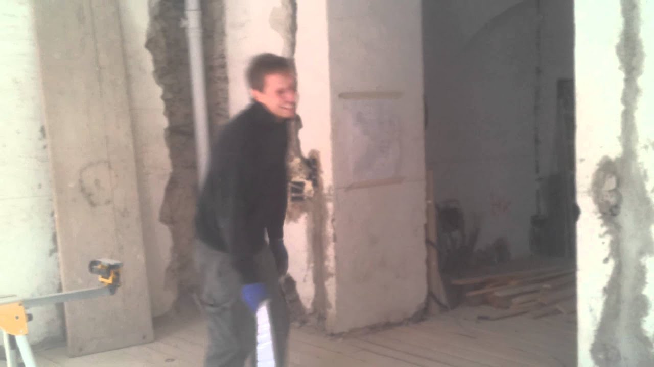 Lightsword fight on construction boss vs employee - YouTube