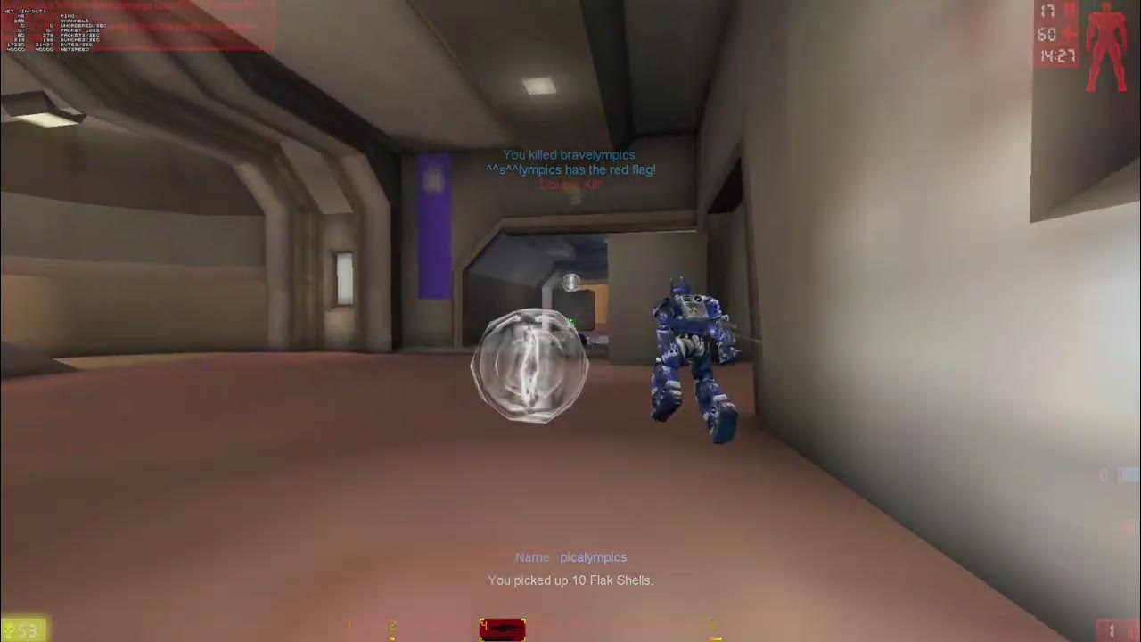 UT99 CTF - How to long combo through the enemy cover - YouTube