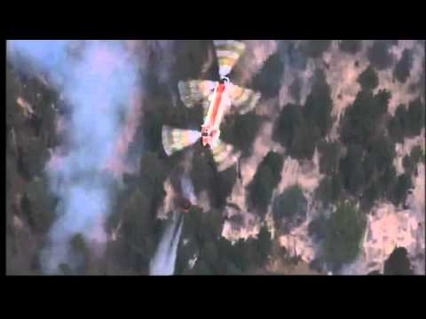 Little Bear Fire grows after big flare up - YouTube