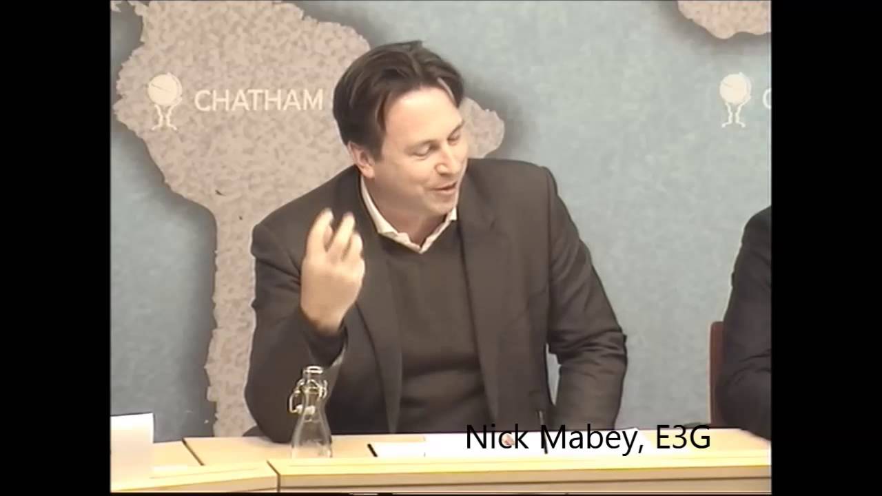 GEA- : Nick Mabey, Chief Executive and Founding Director, E3G - YouTube