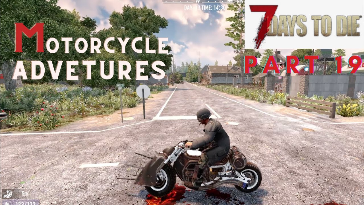 7 Days to Die Alpha 20 - Part 19 - Motorcycle Adventures - YouTube