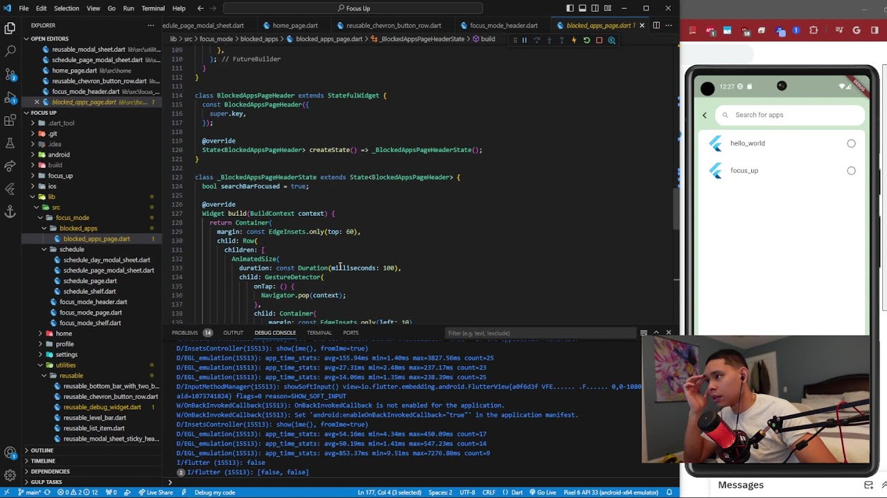 Software Engineer Coding A Productivity Mobile App | Ask me anything ...
