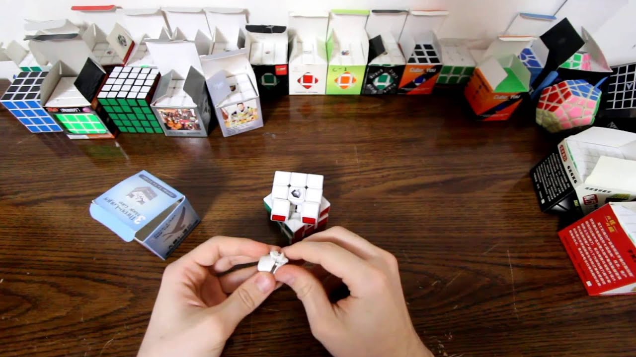 Unboxing 36 Cubes! From a Cool Cuber - YouTube