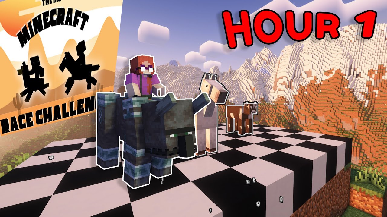 SPEEDRUNNING this Minecraft Race - YouTube